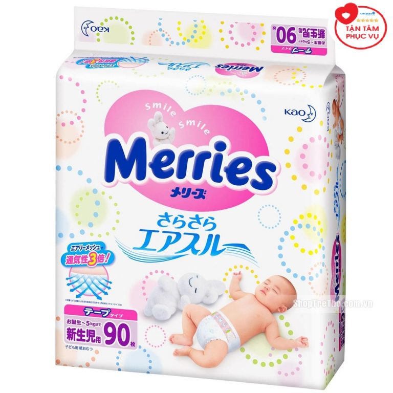 Tã Merries nội địa Nhật Bản đồng giá 385.000đ