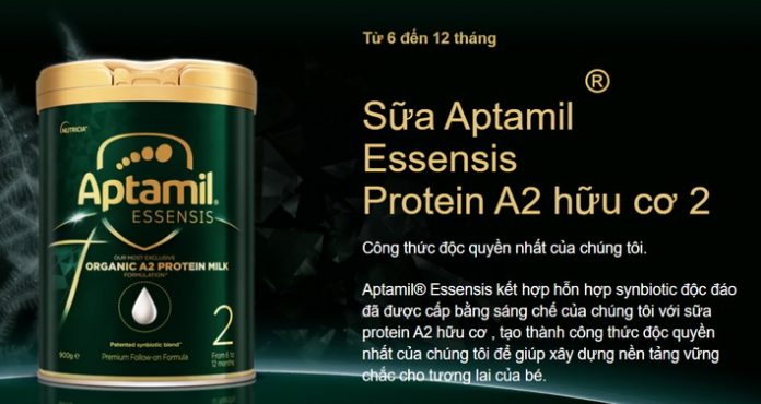 Hướng dẫn cách pha sữa Aptamil Essensis số 2 chuẩn nhất