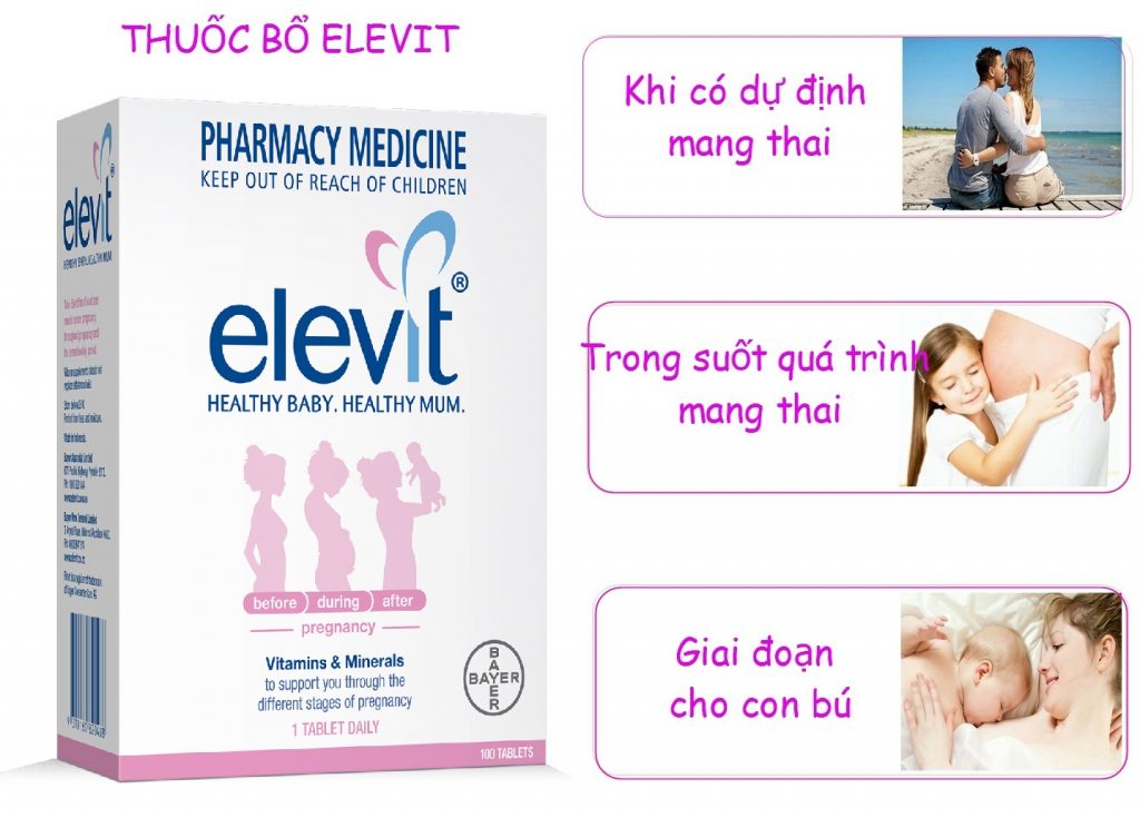 [Hướng dẫn] Vitamin Elevit bầu uống khi nào để đạt hiệu quả nhất?