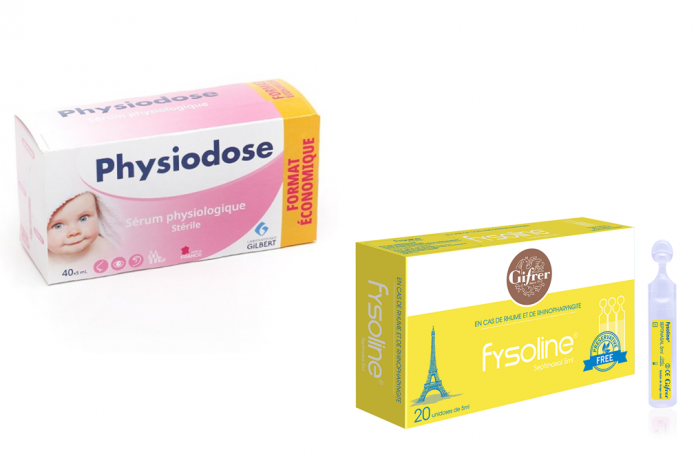 So sánh nước muối sinh lý pháp Physiodose và Fysoline loại nào tốt hơn?