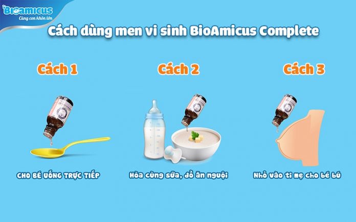 BioAmicus complete cách dùng thế nào đúng chuẩn mẹ cần đọc ngay