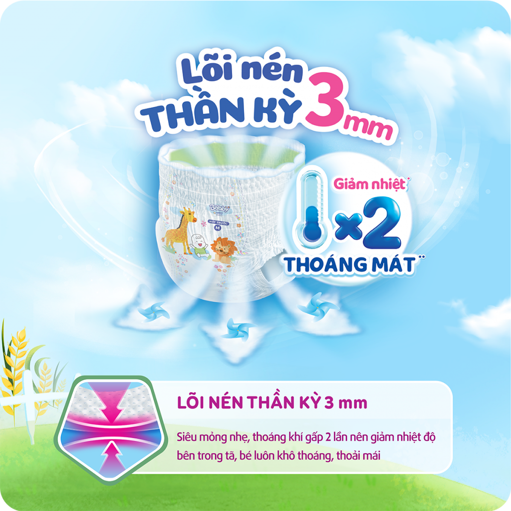 Review Bobby Size M Sự Lựa Chọn Tối Ưu Cho Sự Thoải Mái và An Toàn Của Bé