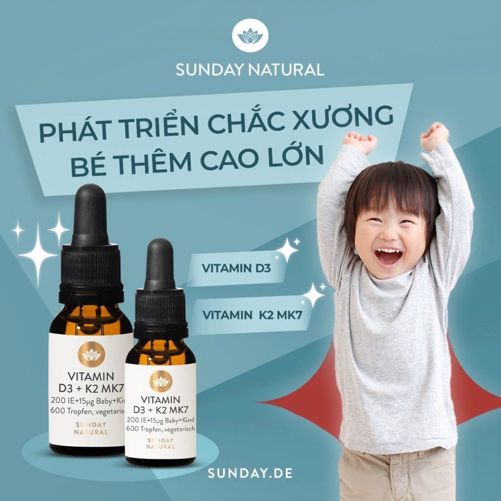 Tìm hiểu Sunday Natural D3 K2 MK7 có vị gì? Mùi gì?