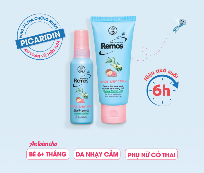 [Giải đáp] Xịt muỗi Remos có dùng được cho trẻ sơ sinh?