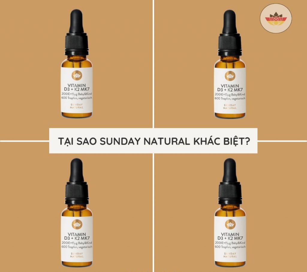 Tại sao vitamin Sunday Natural lại có sự khác biệt so với các sản phẩm ...
