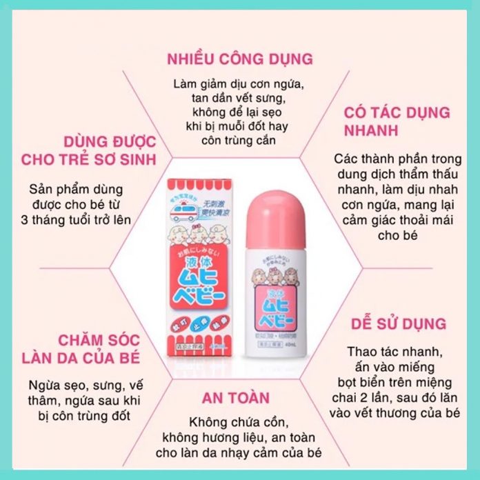[Giải đáp] Lăn trị muỗi đốt Muhi Nhật có mấy loại?