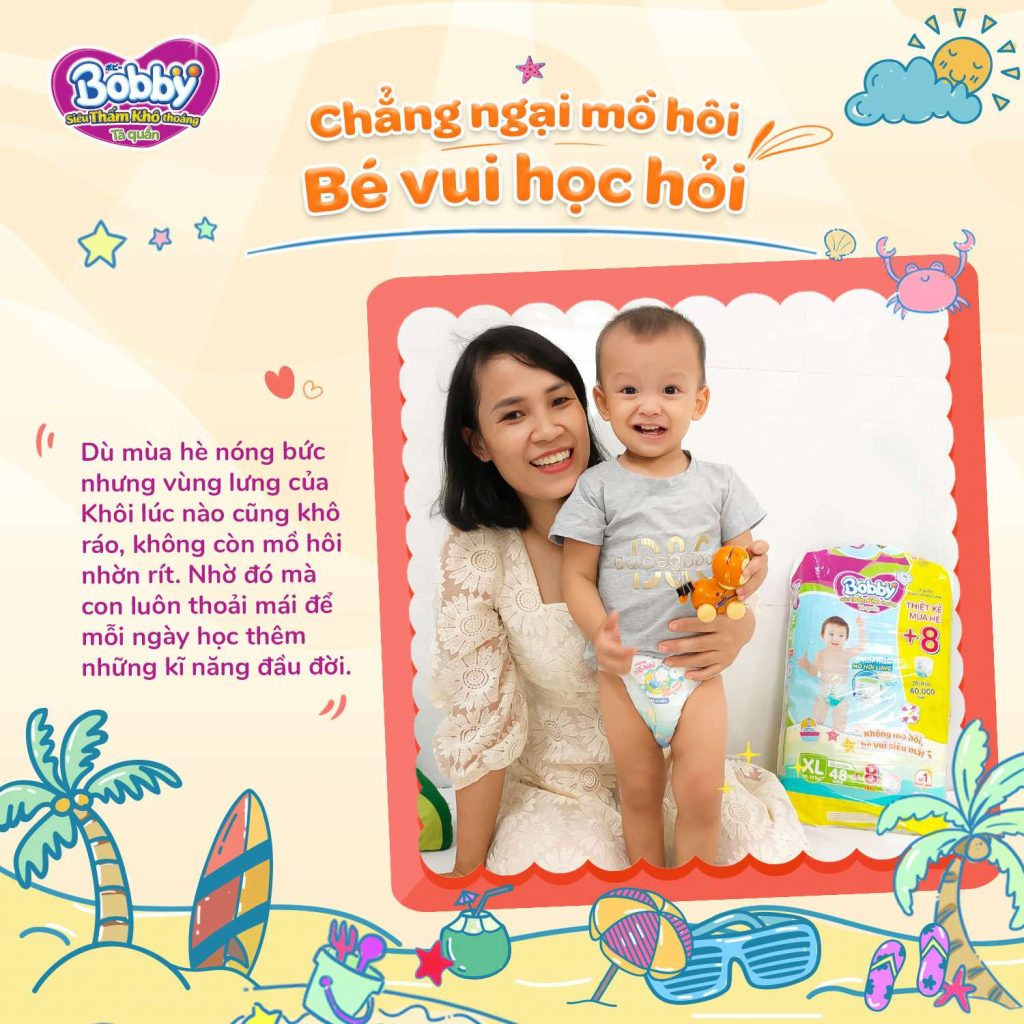 Giải đáp bỉm bobby có bị hăm không cực chi tiết