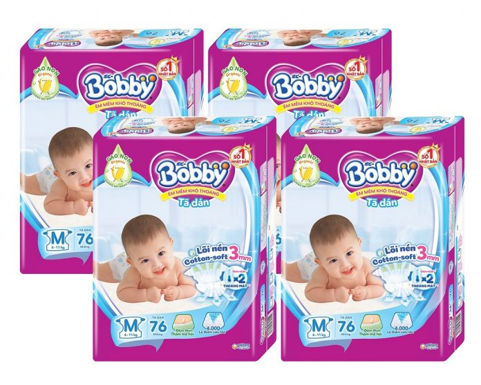 Bỉm bobby có những size gì? và cách chọn size phù hợp