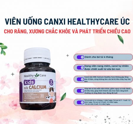Mách mẹ canxi milk Healthy Care uống lúc nào đạt hiệu quả nhất