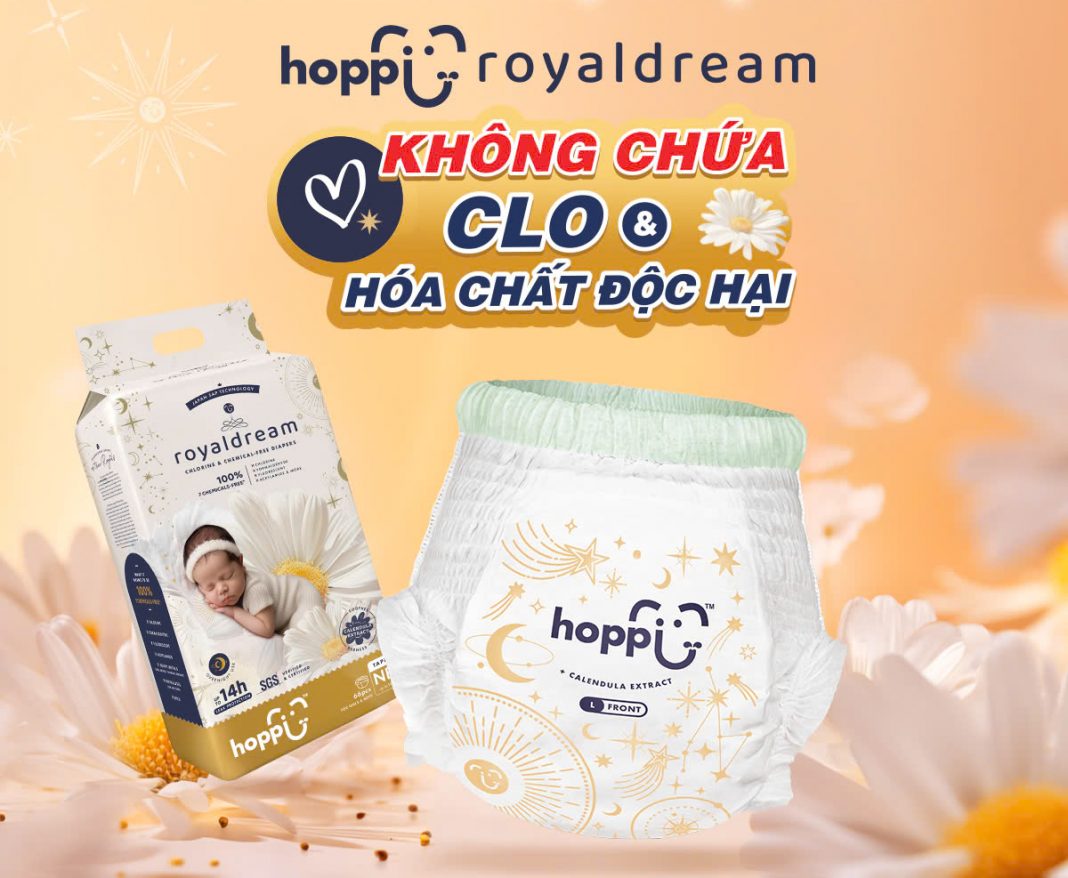 Hướng dẫn chọn size bỉm Hoppi Royal Dream phù hợp cho bé