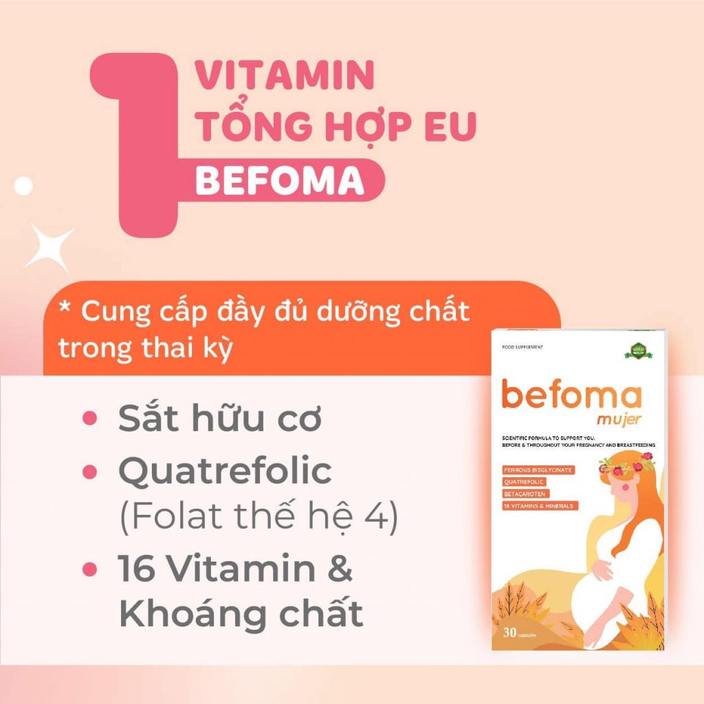 Top 5 vitamin tổng hợp cho mẹ bầu tốt nhất năm 2025