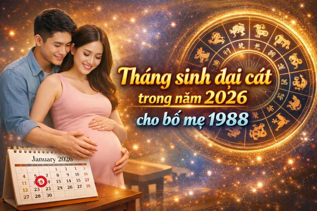 [Xem tuổi sinh con] Mậu Thìn 1988 sinh con năm 2026 có tốt không?